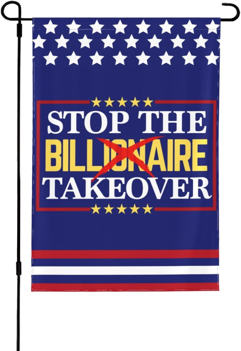 Hands Off Workers Data Garden Flag 12x18 Workers-Over-Billionaire Yard ...