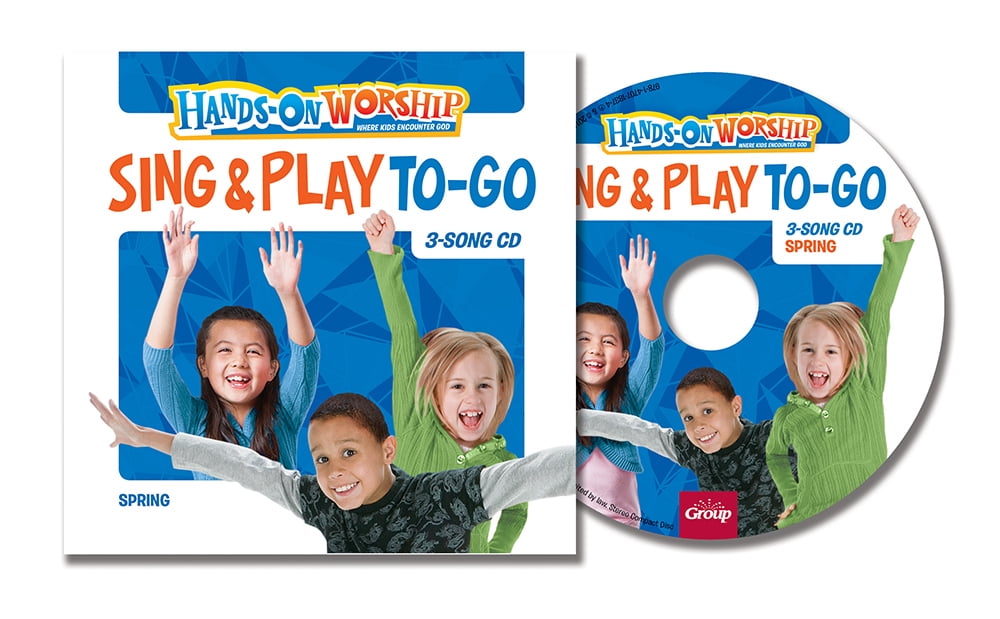 Pre-Owned Hands-On Worship Sing & Play CD 5-Pack, Spring (CD-ROM ...