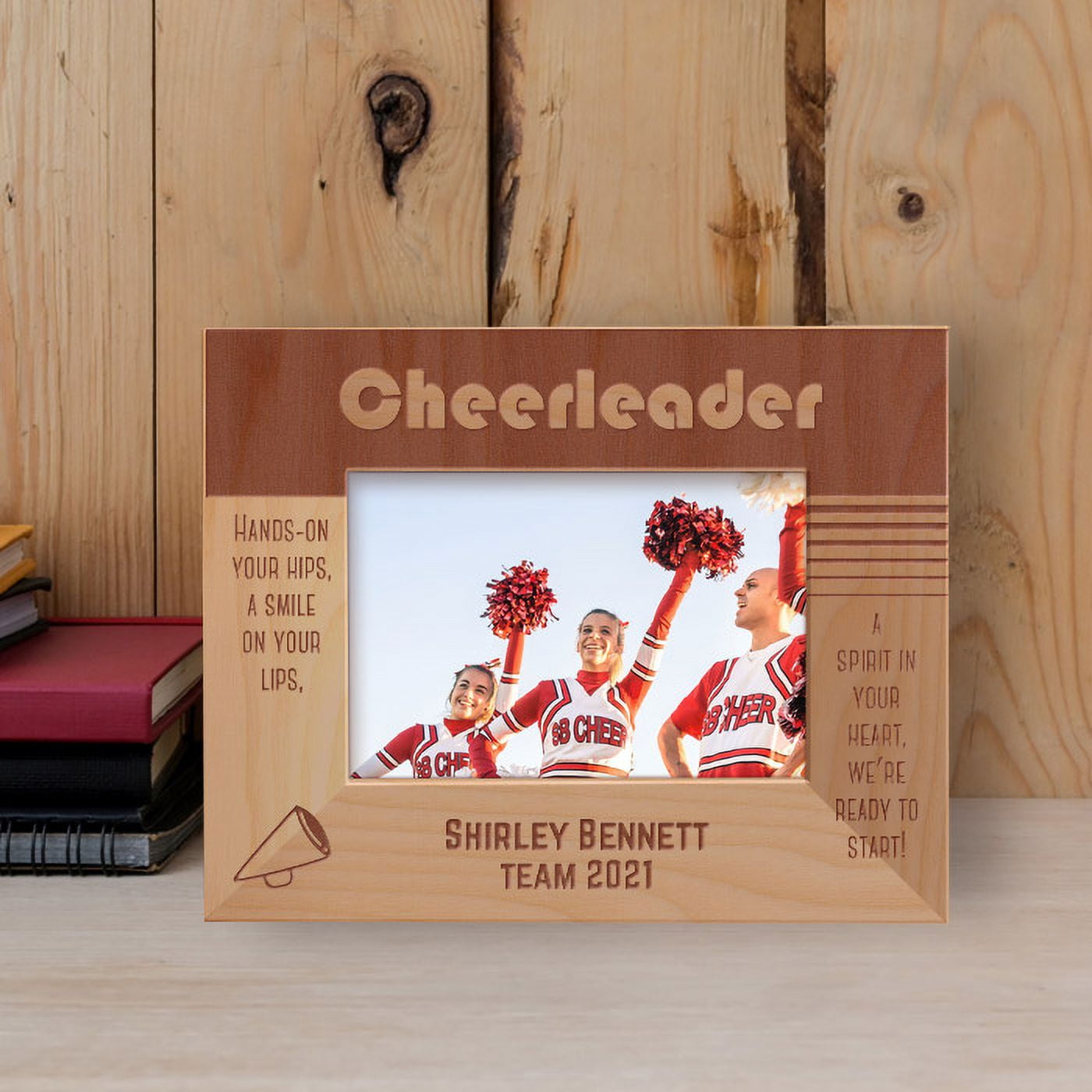 Hands-On Your Hips, A Smile On Your Lips Personalized Wooden Frame-5" x ...