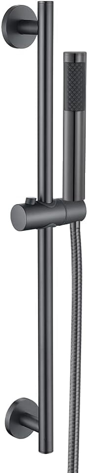 Handshower with Slide Bar Kit, Universal Brass Handheld Showerheads Set ...