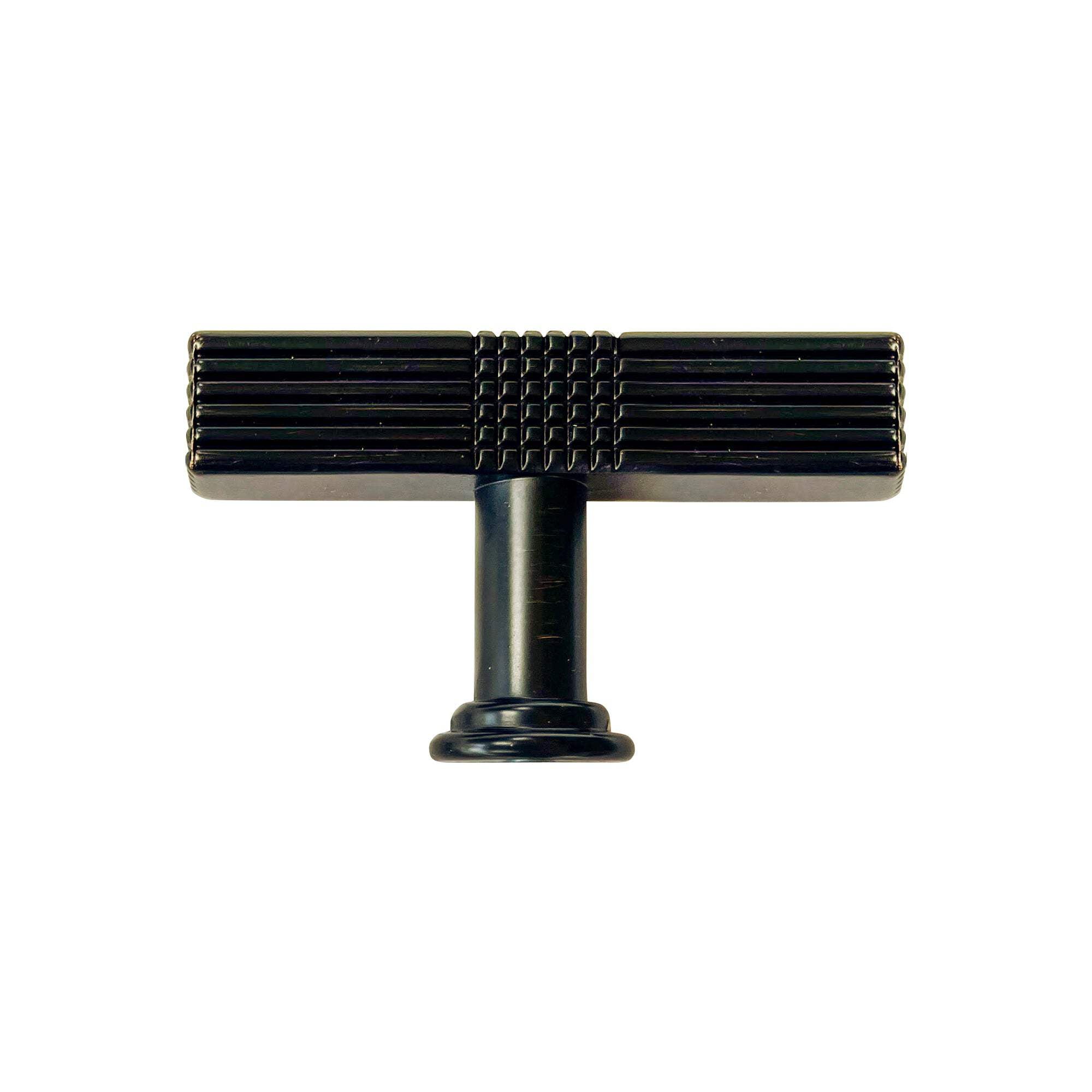 Handsley - Oil Rubbed Bronze T Bar Handles for Cabinets and Drawers- 10 ...