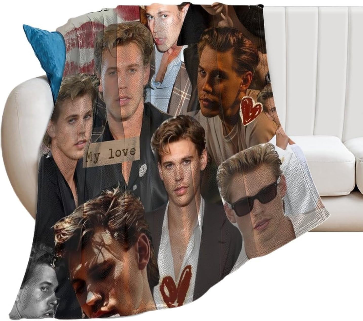 Handsome #3 Austin Butler Blanket Ultra Soft Flannel Fleece Blanket ...