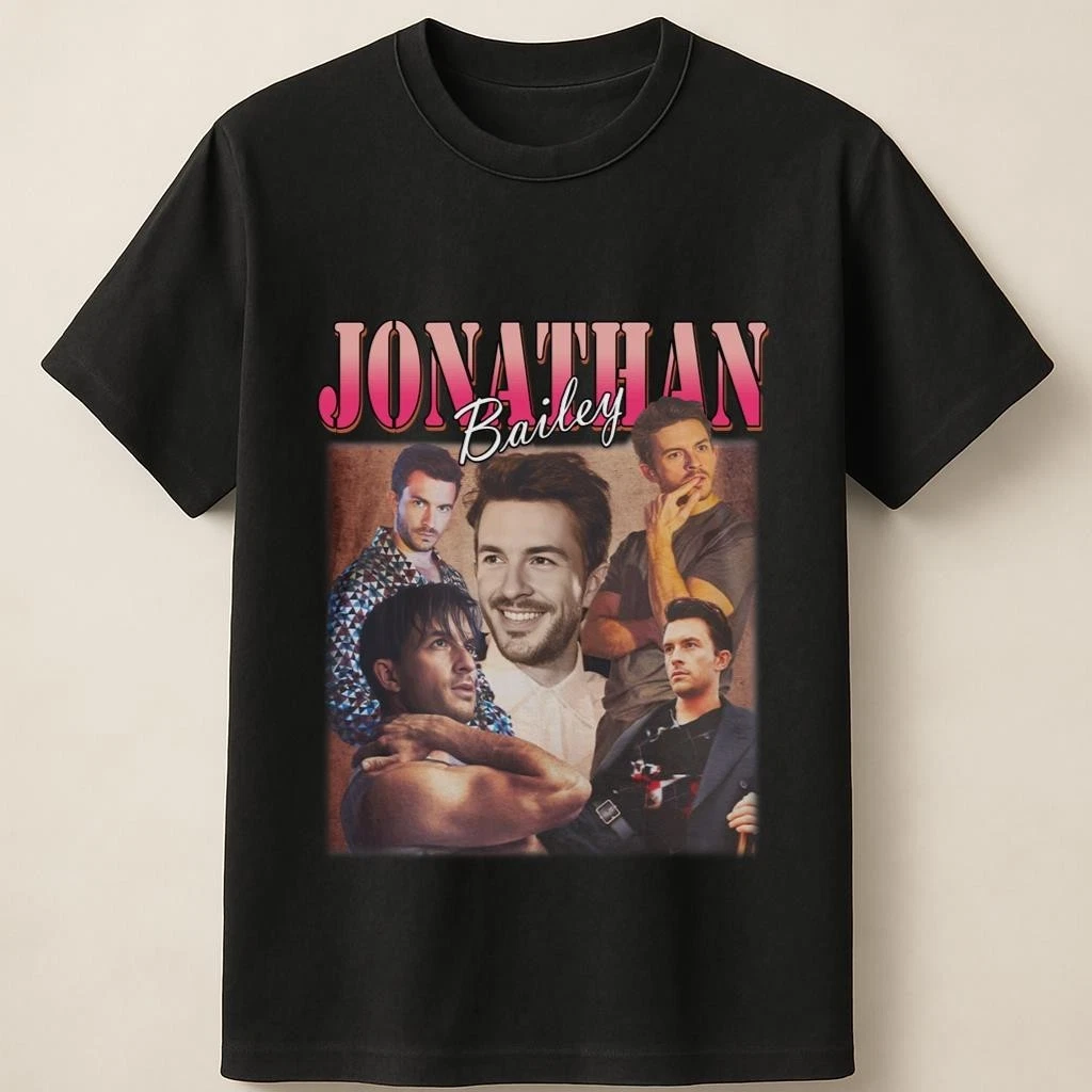 Handsome Actor Jonathan Bailey In Multi-Pose Photo Layout Unisex T ...