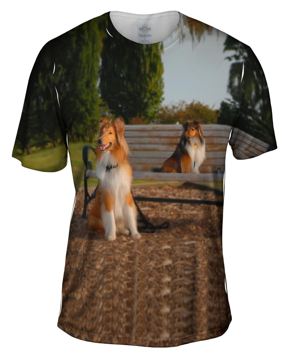 Handsome Border Collie Mens T-Shirt All Over Print - Walmart.com
