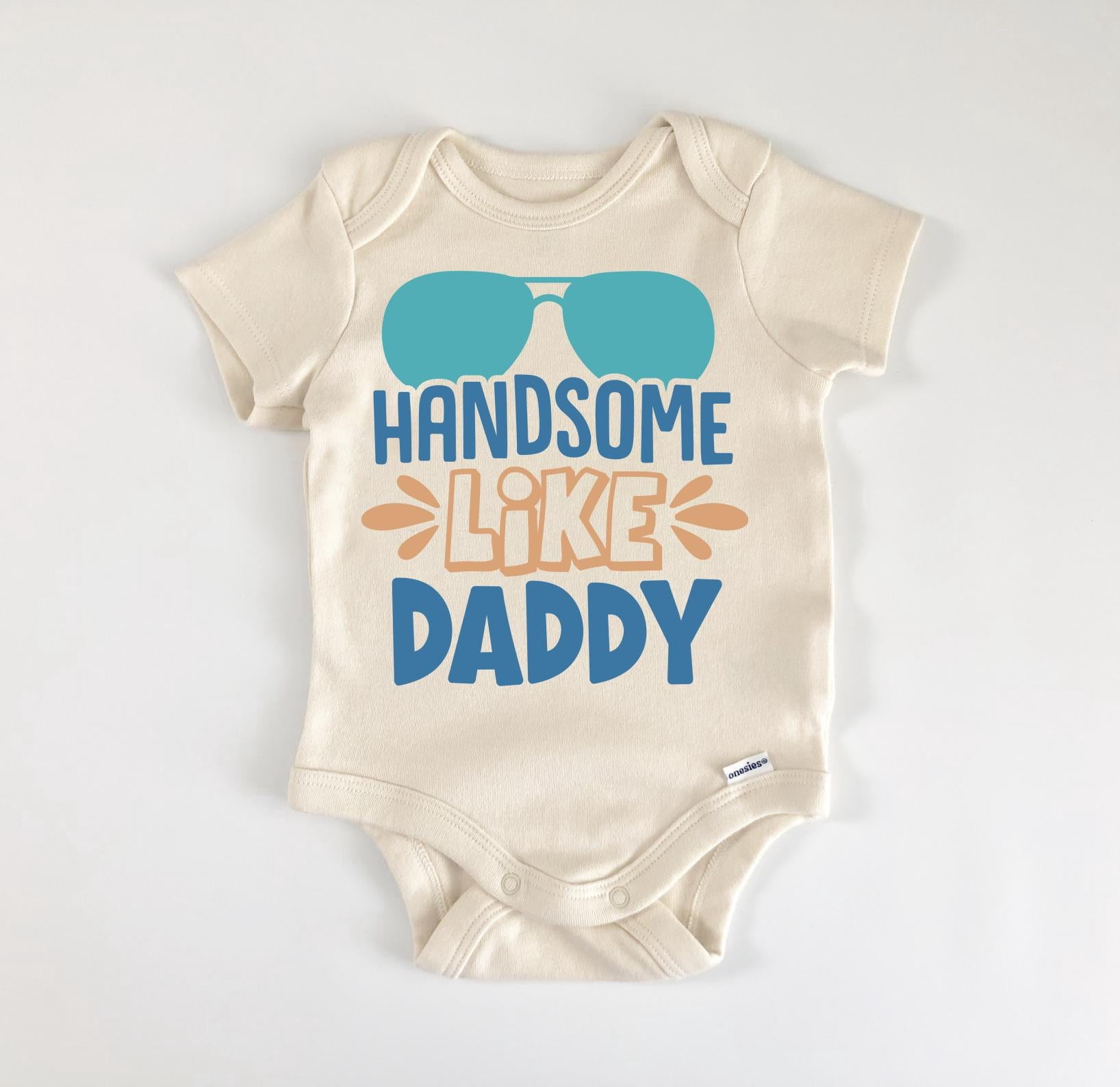Handsome Daddy - Baby Boy Girl Clothes Infant Bodysuit Funny Cute ...