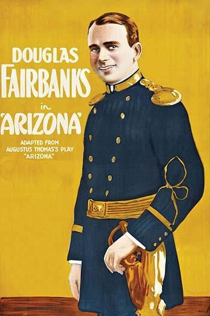 Handsome Douglas Fairbanks un Military Uniform of an officer with sword ...