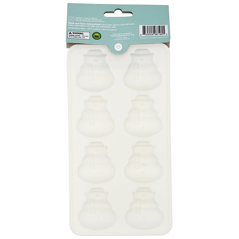 Handstand Kitchen 6030523 Winter Wonderland Snowman Mini Mold Silicone ...