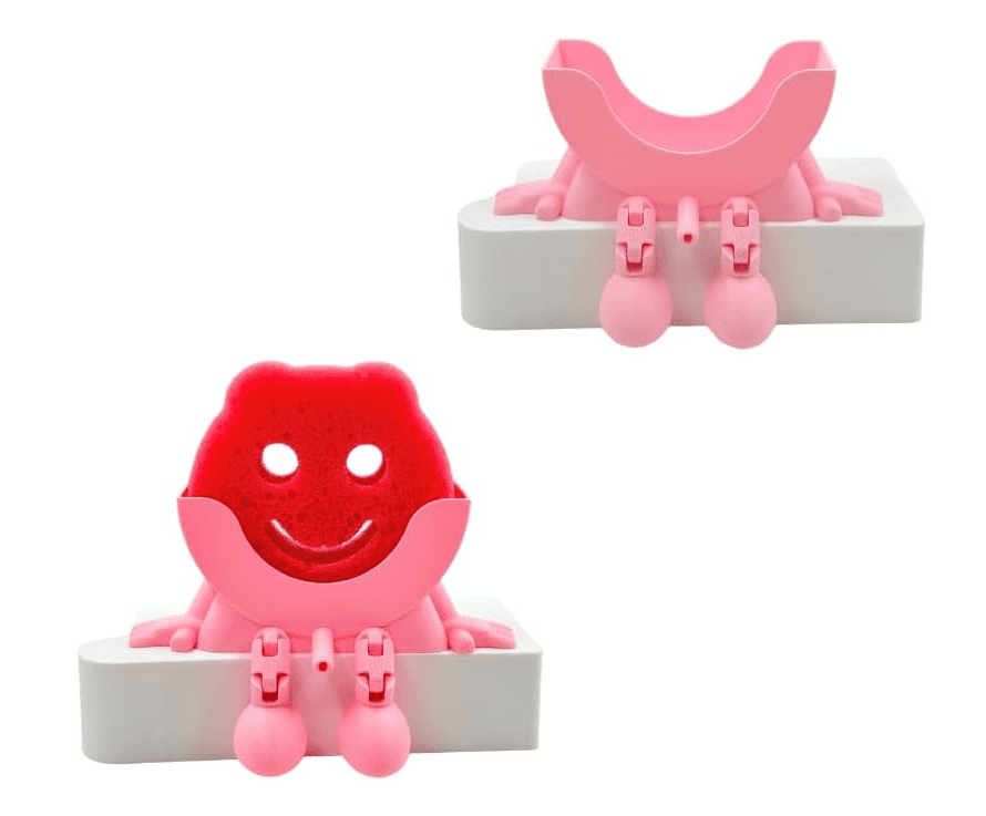 Handwashing Sponge Holder, 3D Printed Sink Sponge Organizer with ...