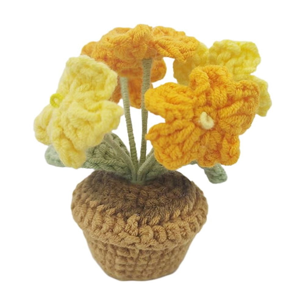 Handwoven Forget-Me-Not Plants: Easy To Maintain Artificial Flower ...