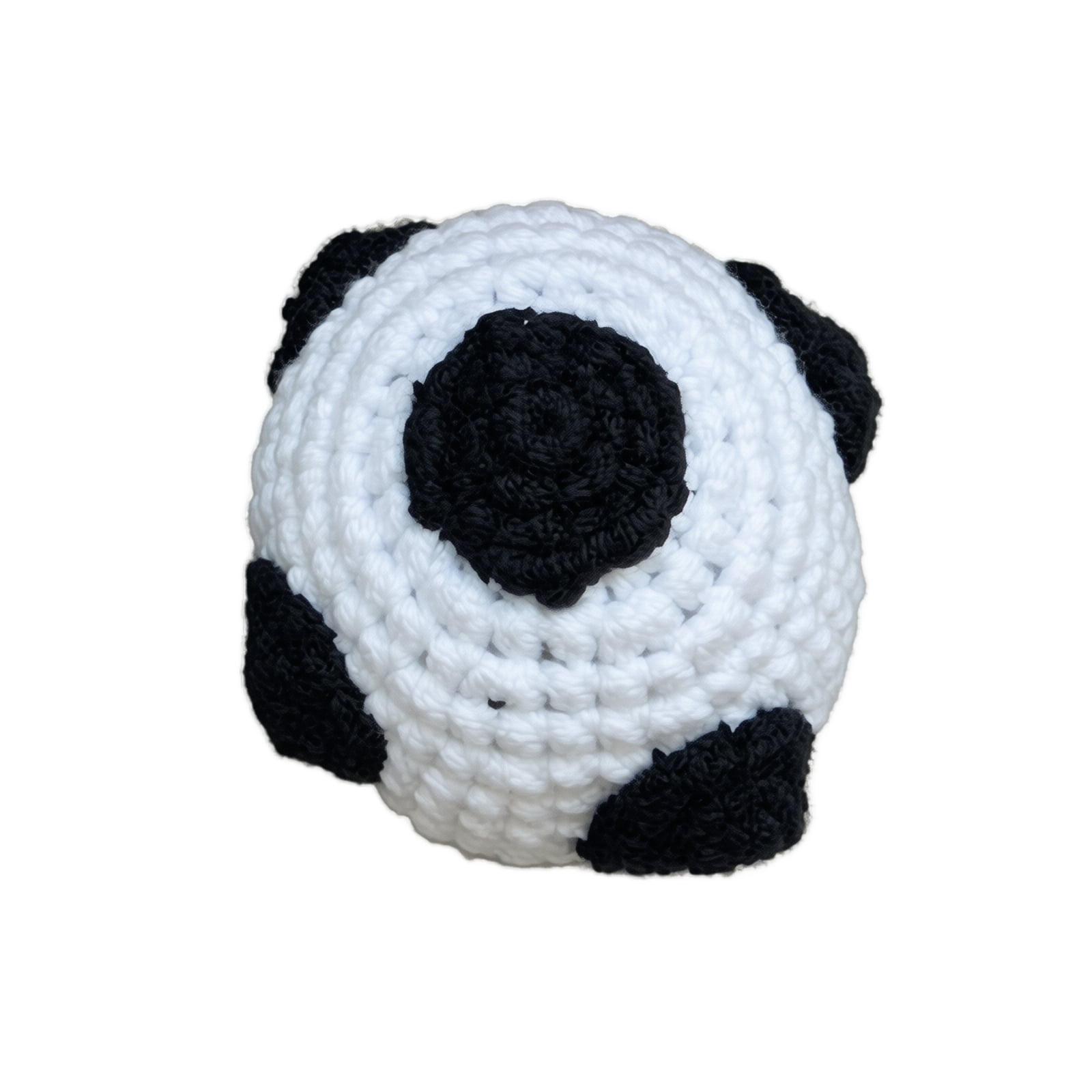 Handwoven Knitted Bean Bag, Black Creative Outdoor Toss Accessory ...