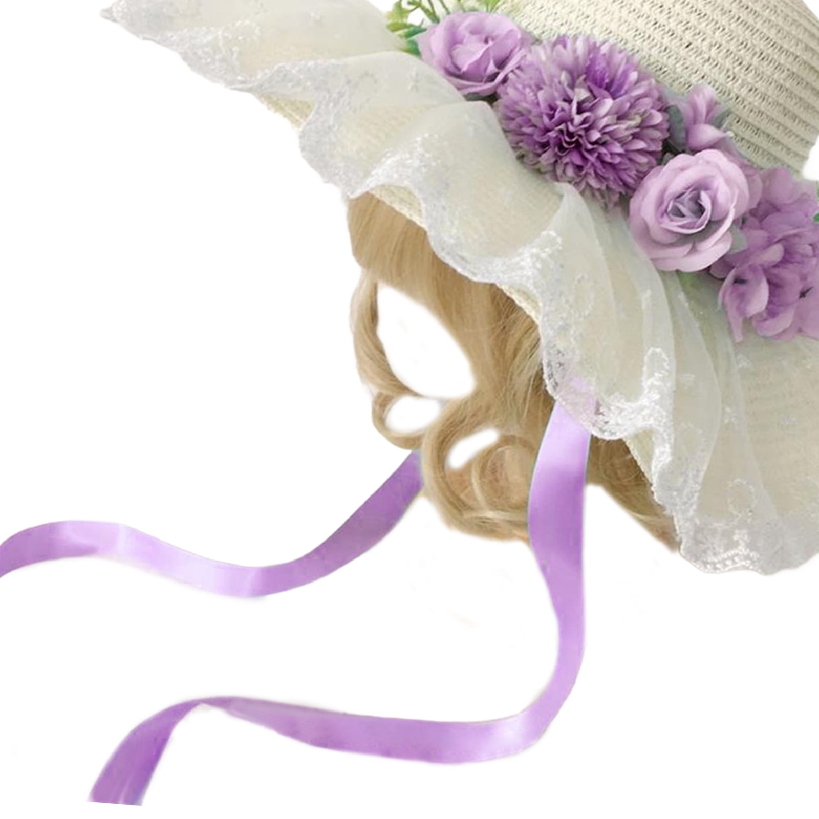 Handwoven Straw Hat French Sun Hat for Female Breathable Vacation Sun ...