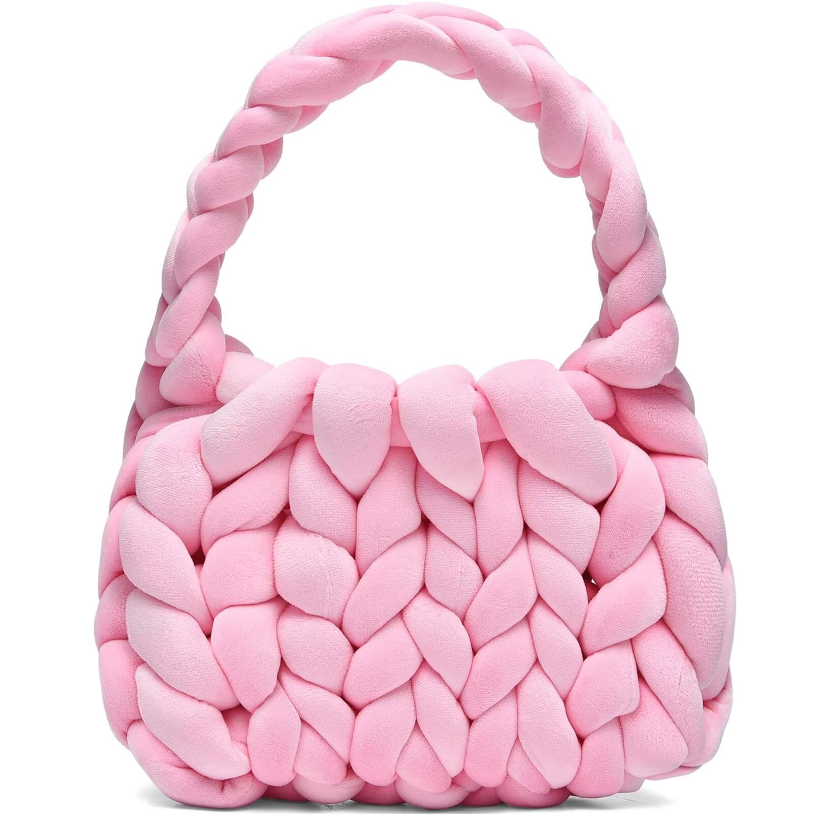 Handwoven Tote Bags for Women Chunky Yarn Knit Shoulder Bag Handmade ...