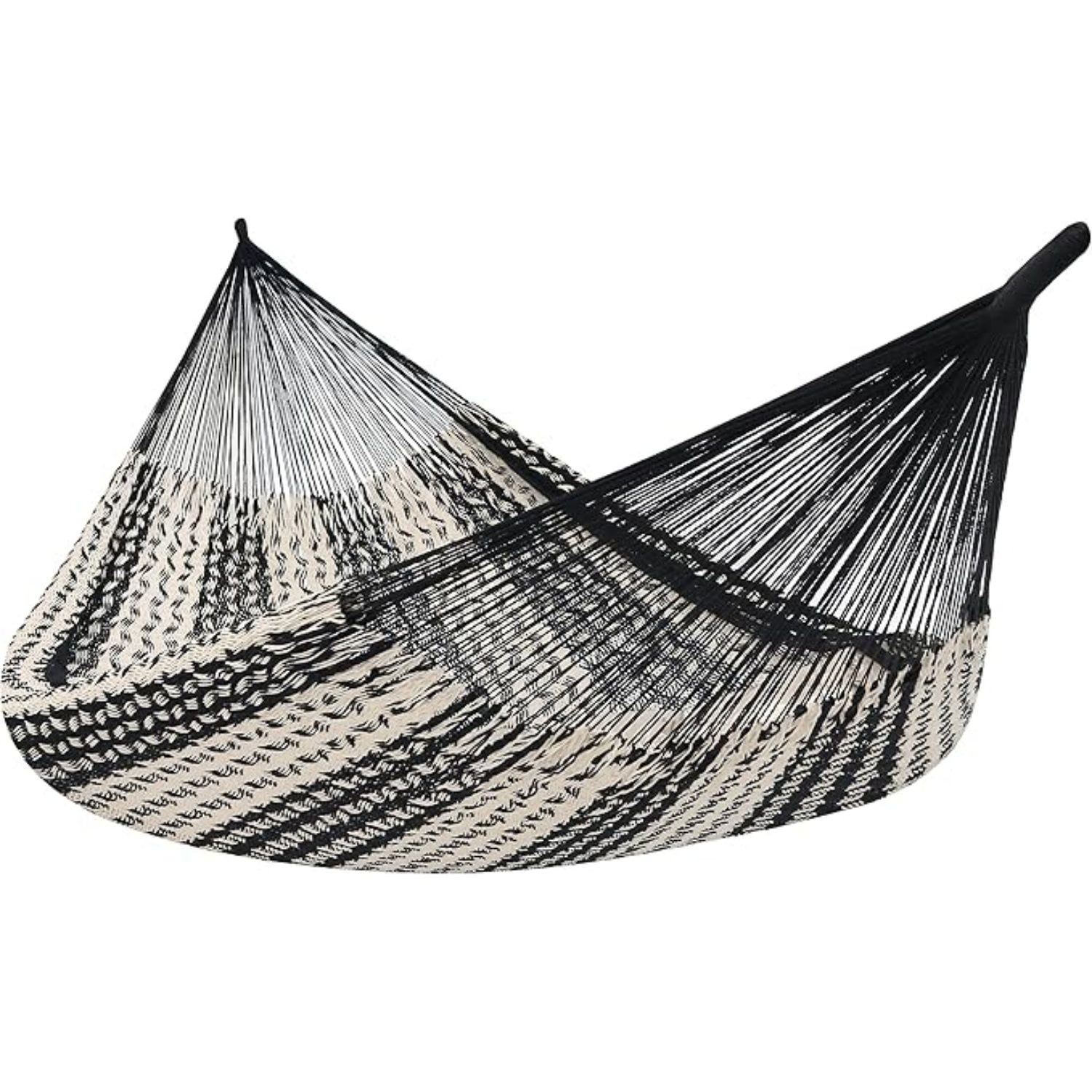 Handwoven XXL Thick Cord Mayan Double Hammock for Outside - 625-Pound ...