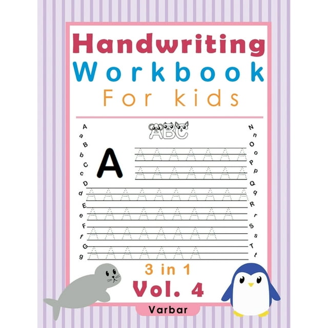 Handwriting: Handwriting Workbook For kids : Teach to your kids the ...