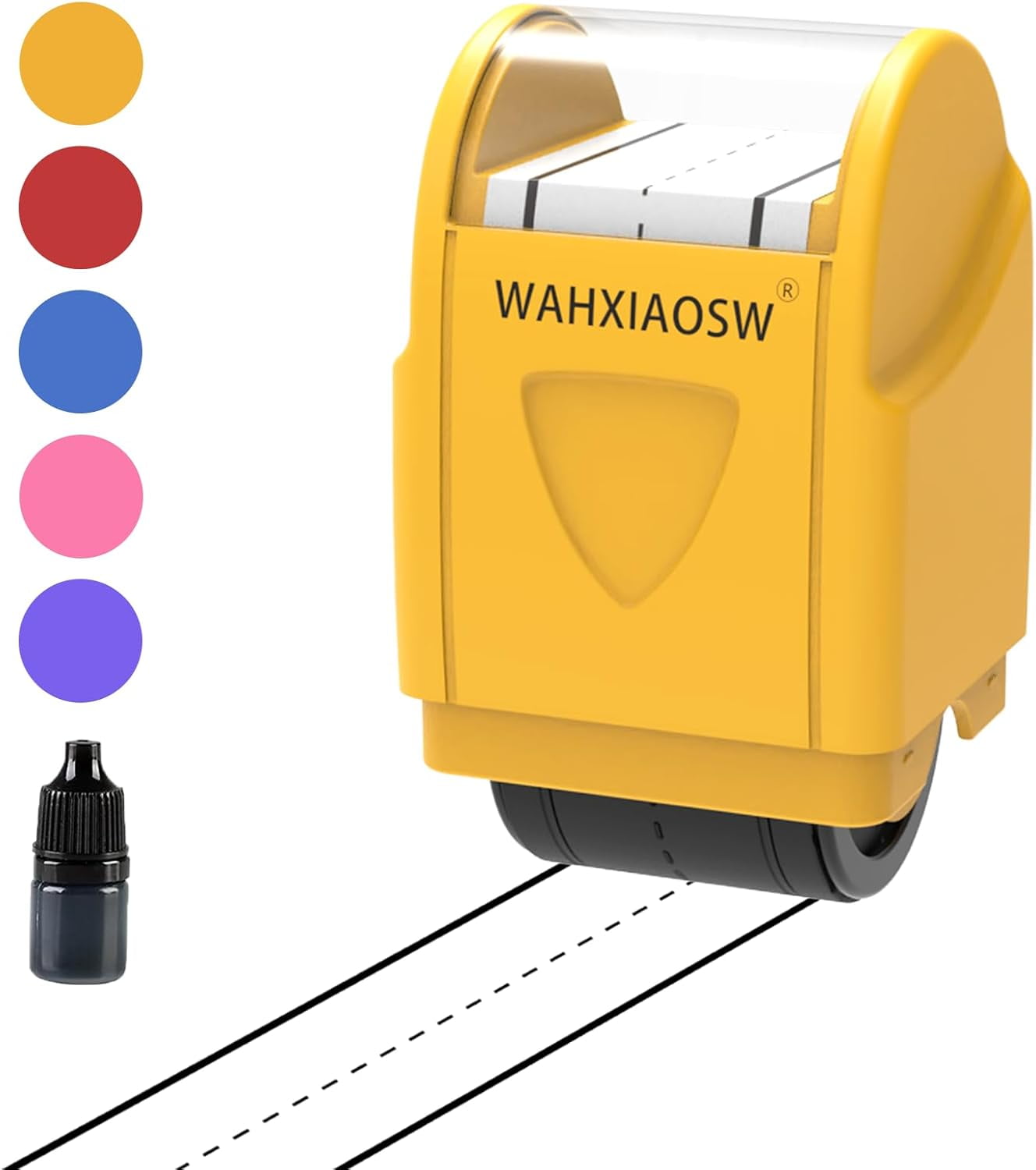 Handwriting Lines Stamp Roller Self-Inking Line Rolling Stamps ...