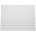 Handwriting Paper, 5/8 Inch Long Rule, 10-1/2 X 8, White, 500 Shts/Pk ...
