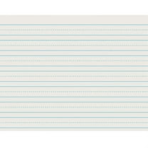 Pacon Handwriting Paper with Picture Story Space, 12" x 9", Ruled Long ...
