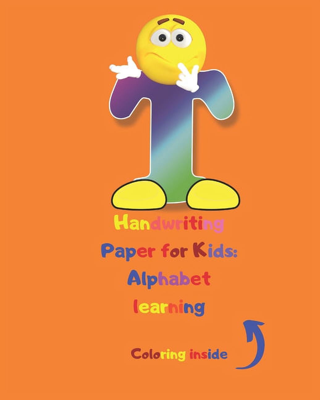 Handwriting Paper for Kids: Alphabet learning: Cursive Writing Books ...