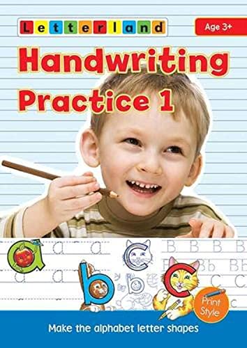 Pre-Owned Handwriting Practice: 1: My Alphabet Handwriting Book ...