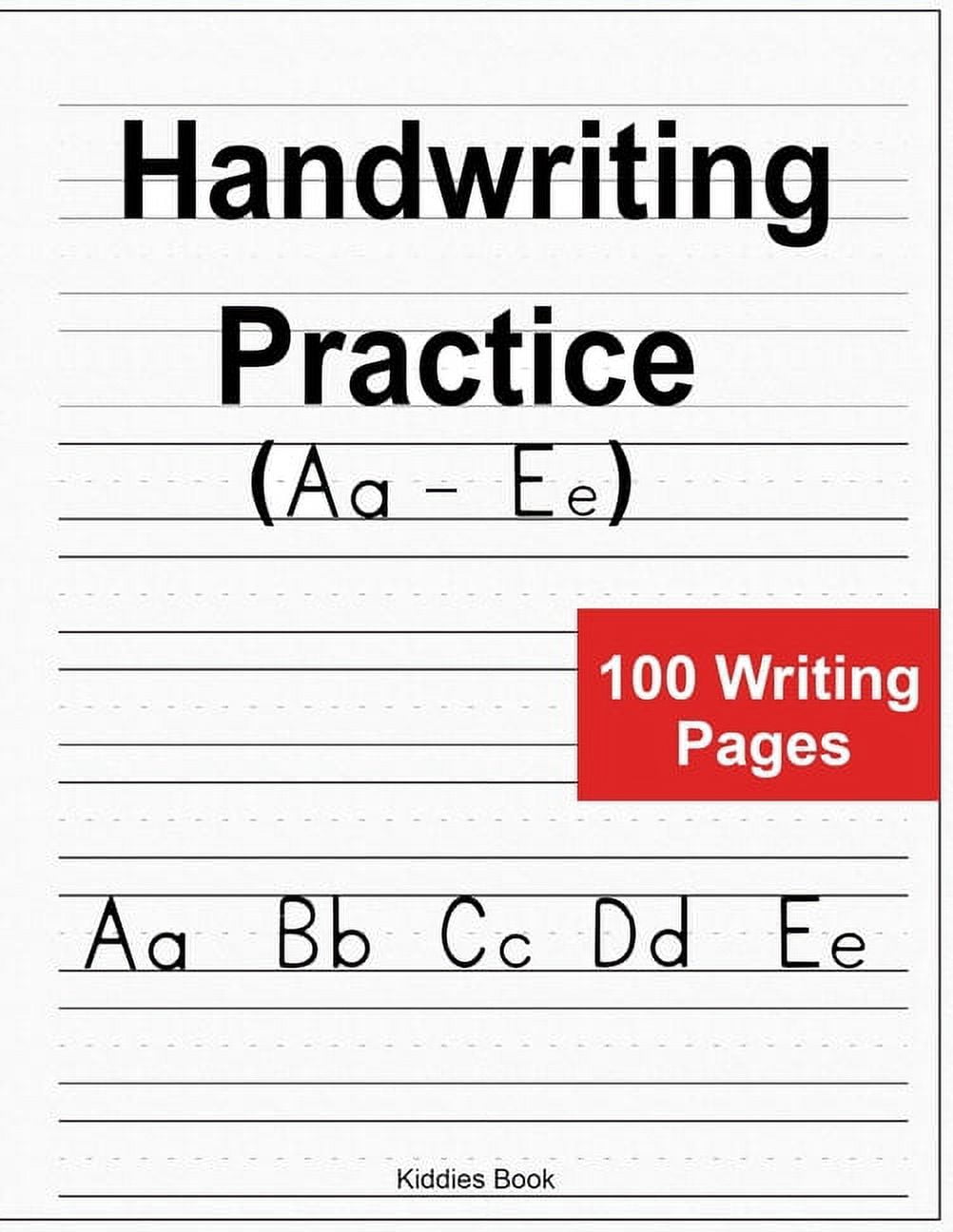 Handwriting Practice: (Aa-Ee), (Paperback) - Walmart.com