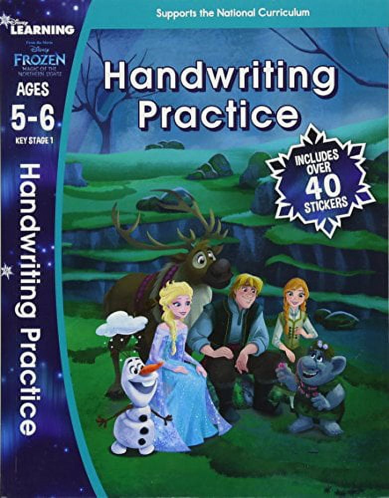 Handwriting Practice (Disney Learning: Disney Frozen, Key Stage 1 ...