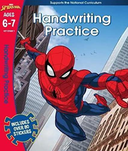 Handwriting Practice (Marvel Spider-Man, Key Stage 1) - Walmart.com
