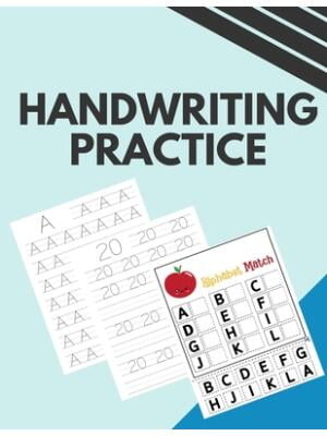 Handwriting Practice : Tracing Letters and Numbers. Print Handwriting ...