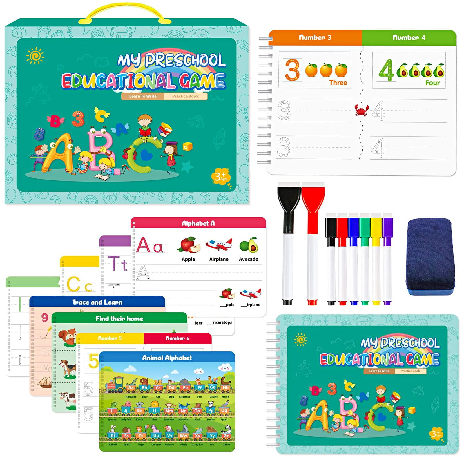 Handwriting Practice Without Tears for Kindergarten,Preschool BSL1 ...