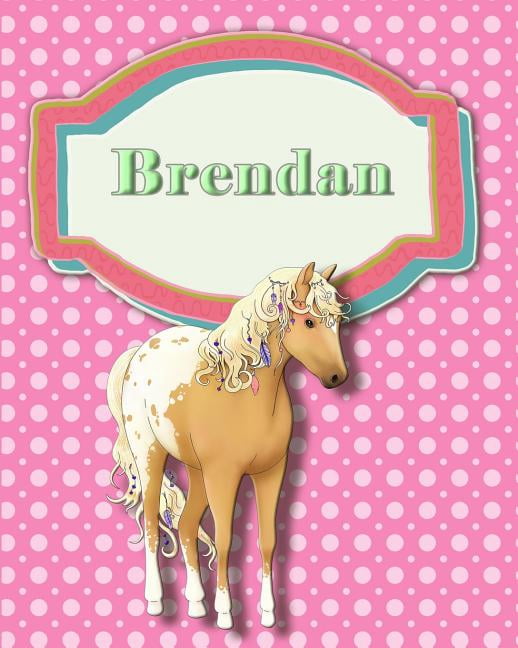 Handwriting and Illustration Story Paper 120 Pages Brendan: Primary ...