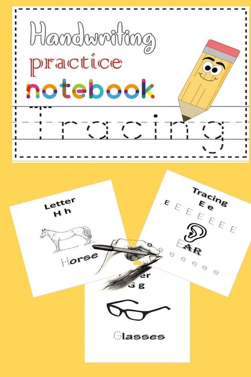 Handwriting practice notebook : Handwriting practice notebook for kids ...