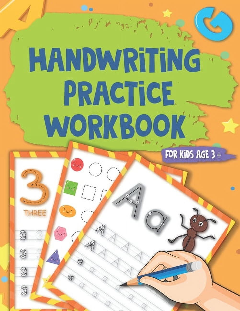Handwriting practice workbook for kids: Improve Your kid Handwriting ...