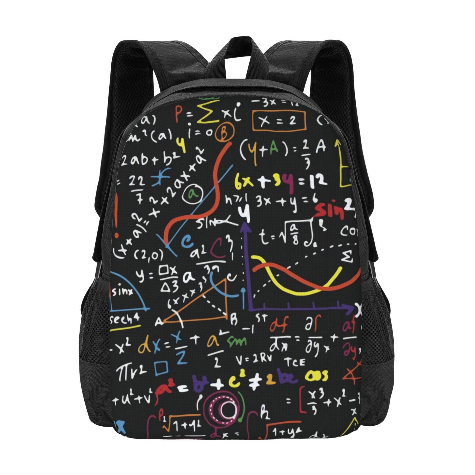 Handwritten Math Formulas Pattern Backpack for Men Women Laptop ...