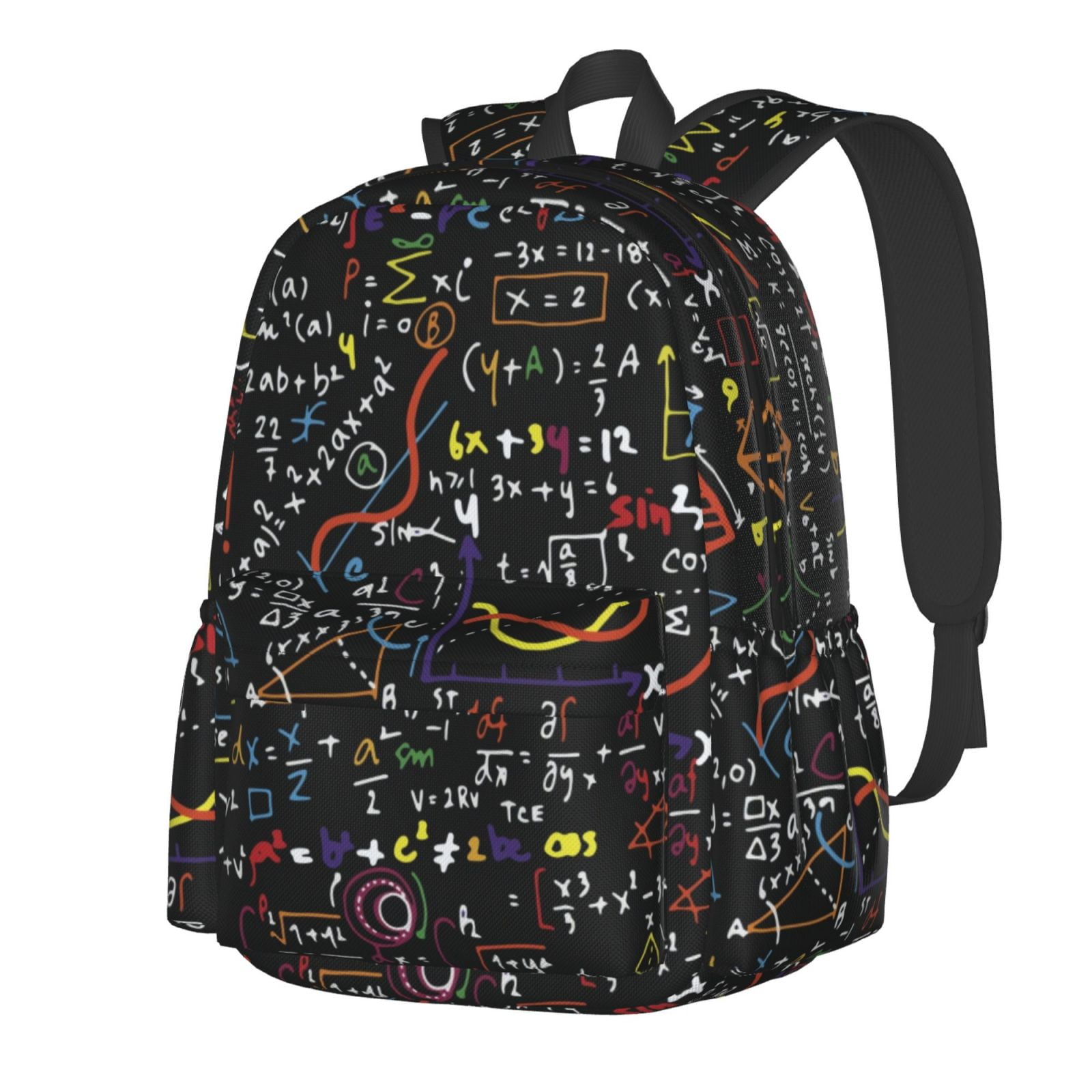 Handwritten Math Formulas Pattern Backpack for Men Women Laptop ...