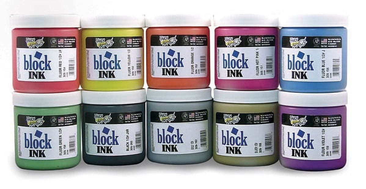 Handy Art Block Printing Ink 16 oz. Black - Walmart.com