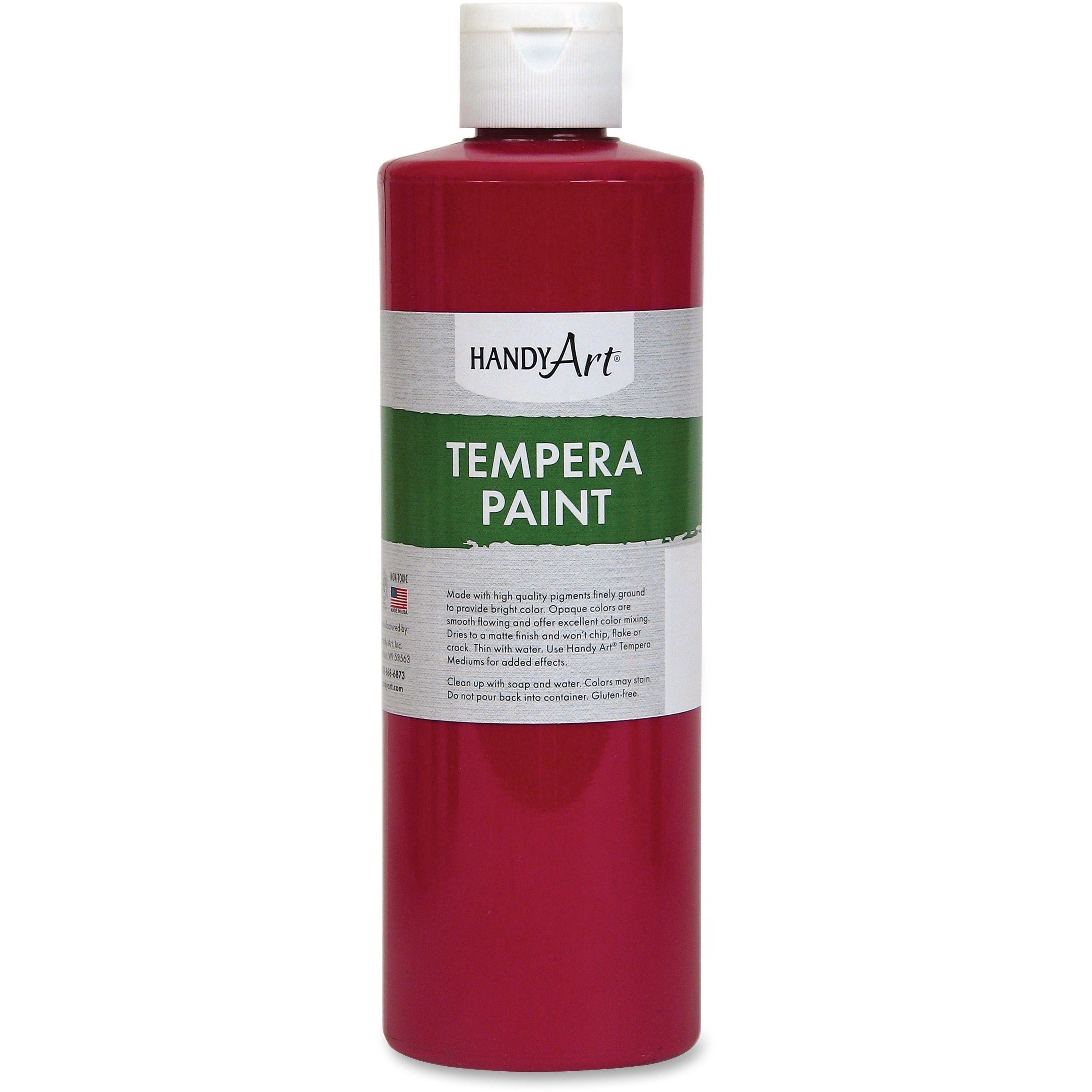 Handy Art, HAN201025, 16 oz. Premium Tempera Paint, 1 Each - Walmart.com