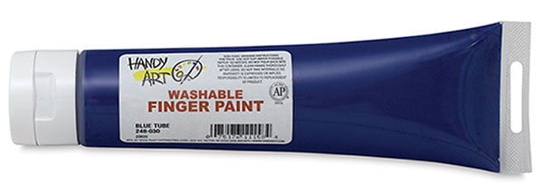 Handy Art Washable Fingerpaint - Blue, 5 oz tube - Walmart.com