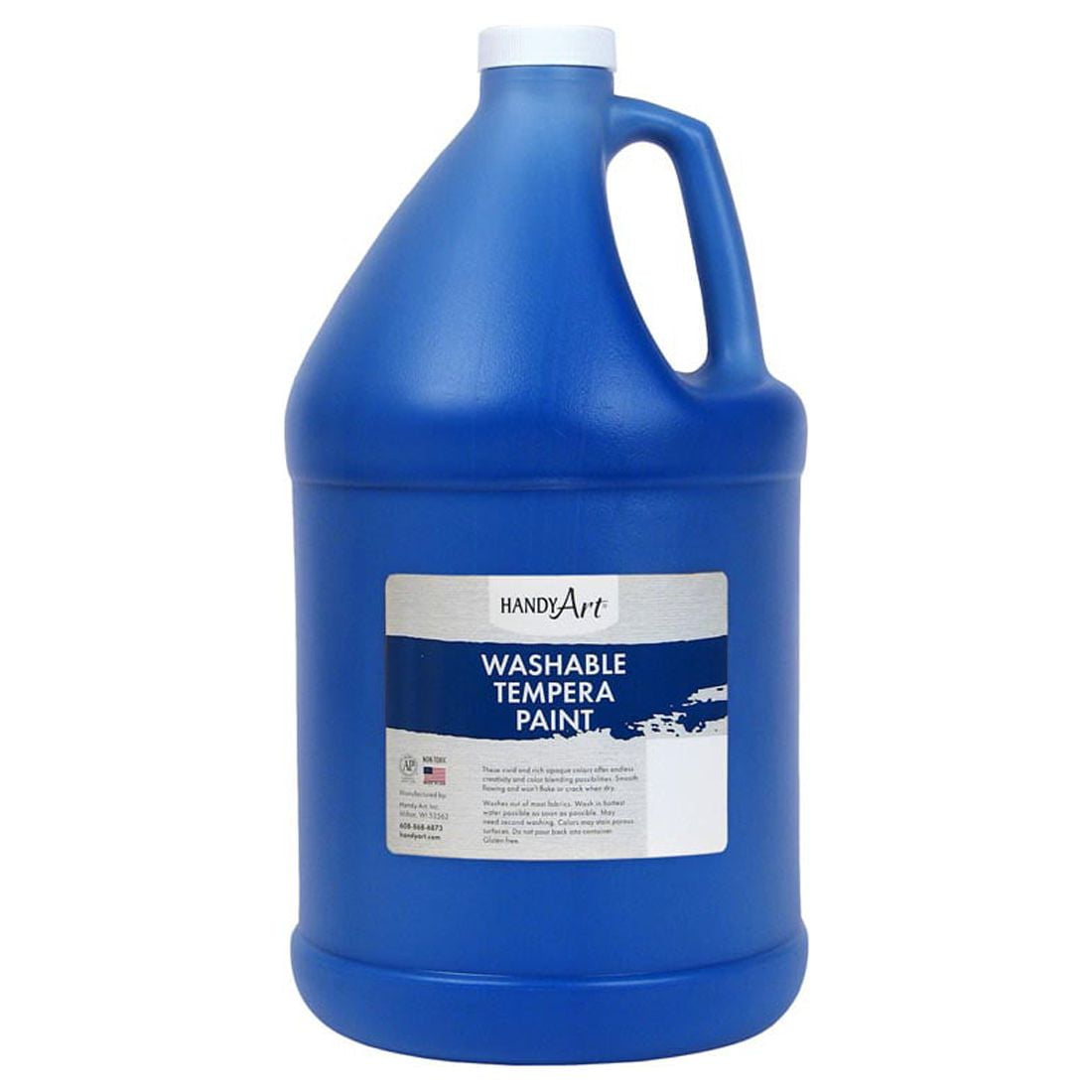 Handy Art Washable Paint - Blue, 128 oz - Walmart.com