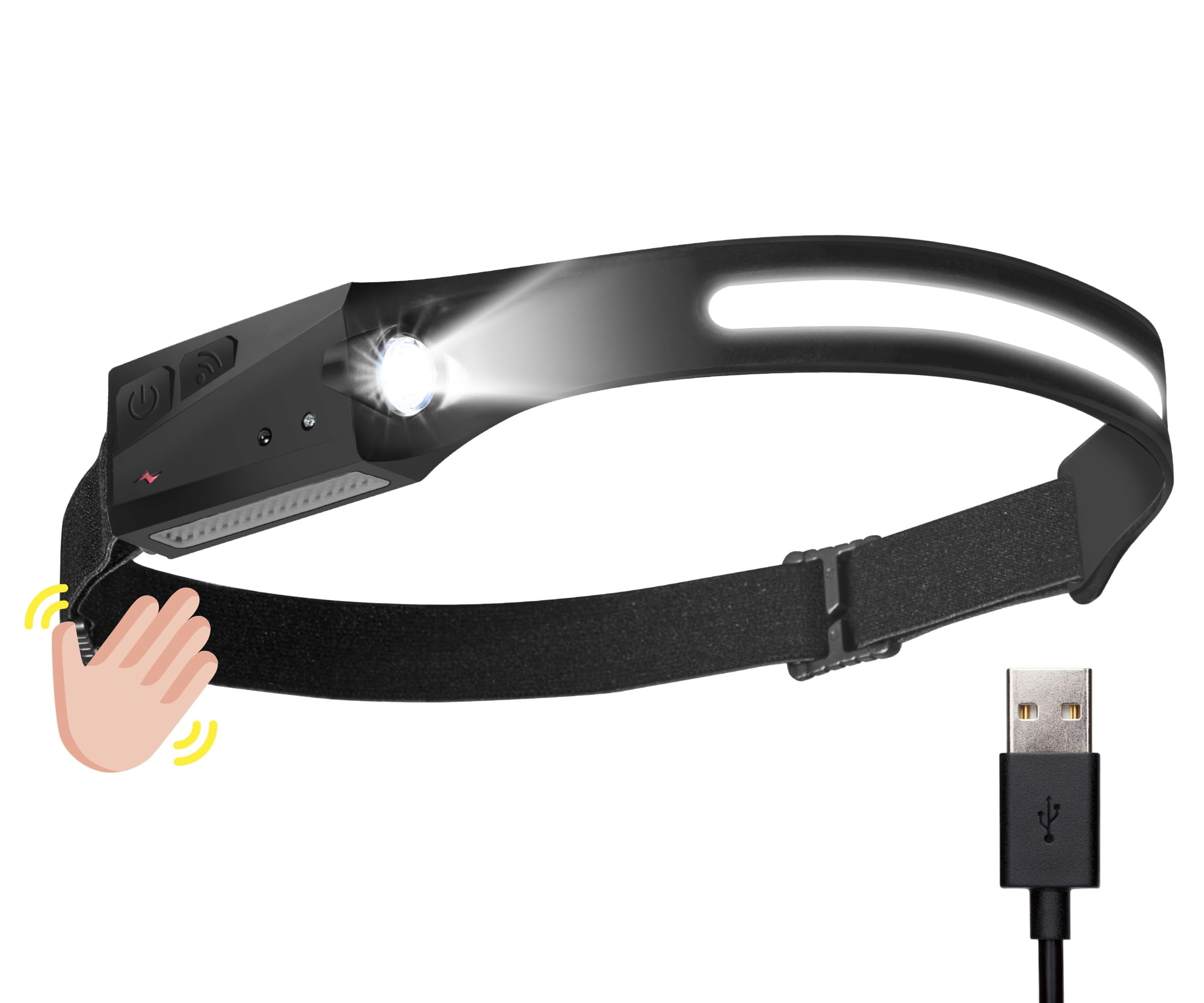 Handy Brite Rechargeable Headlamp - 260-Lumen Ultra-Bright Headlamp ...