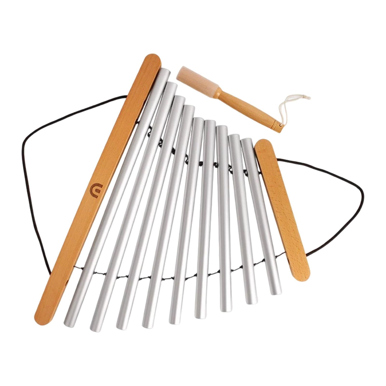 Handy Chime Sound Meditation Percussion Instrument 9 Bar Chimes Wood ...