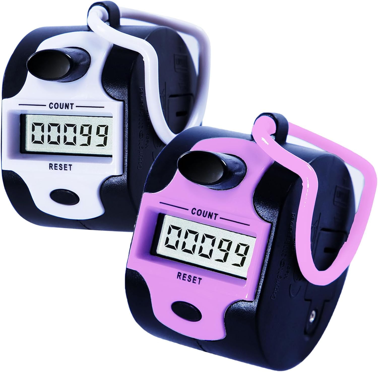Handy Counter Click Manual Digital clicker Stitch Tally Counters Finger ...