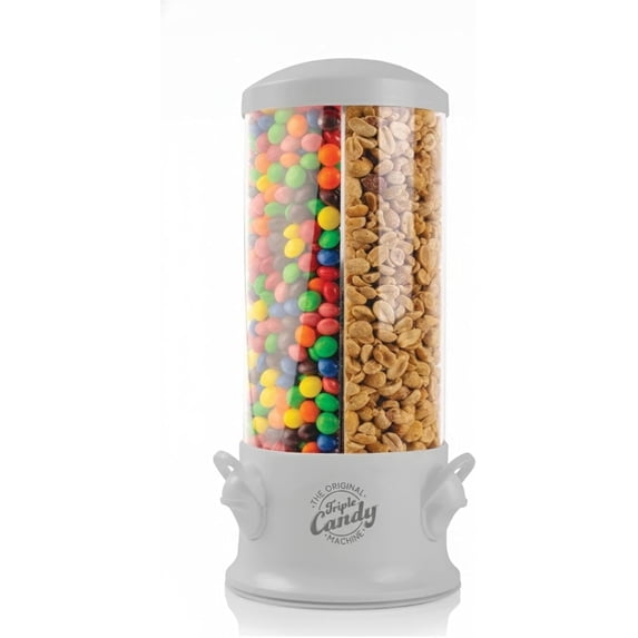 Handy Gourmet Original Triple Candy Machine-Fun Candy & Nut Dispenser ...