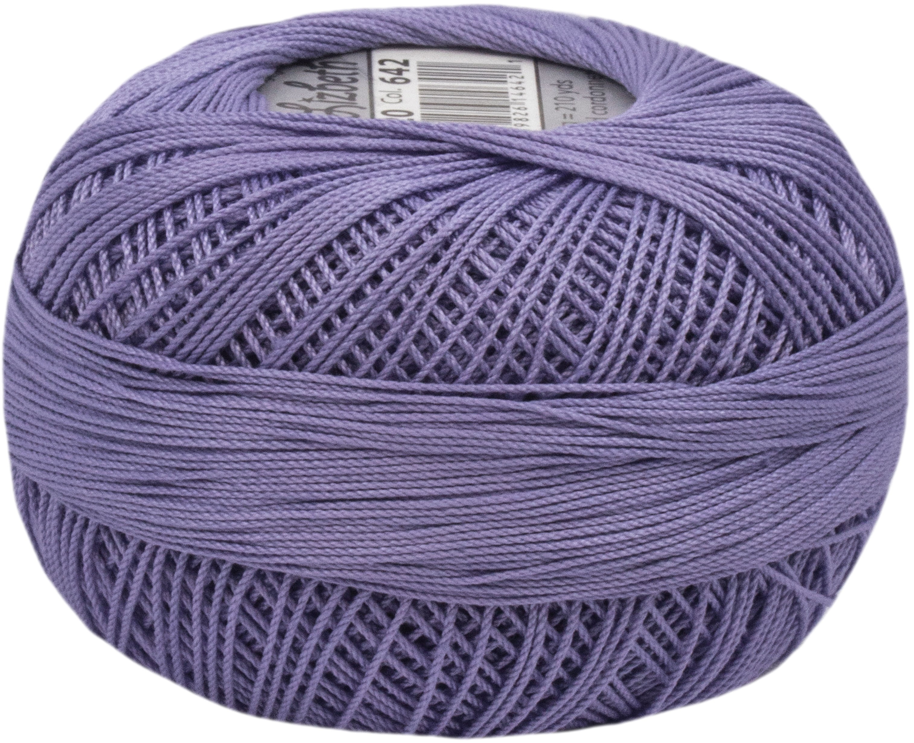 Handy Hands Lizbeth Cordonnet Cotton Size 10-Medium Lilac - Walmart.com