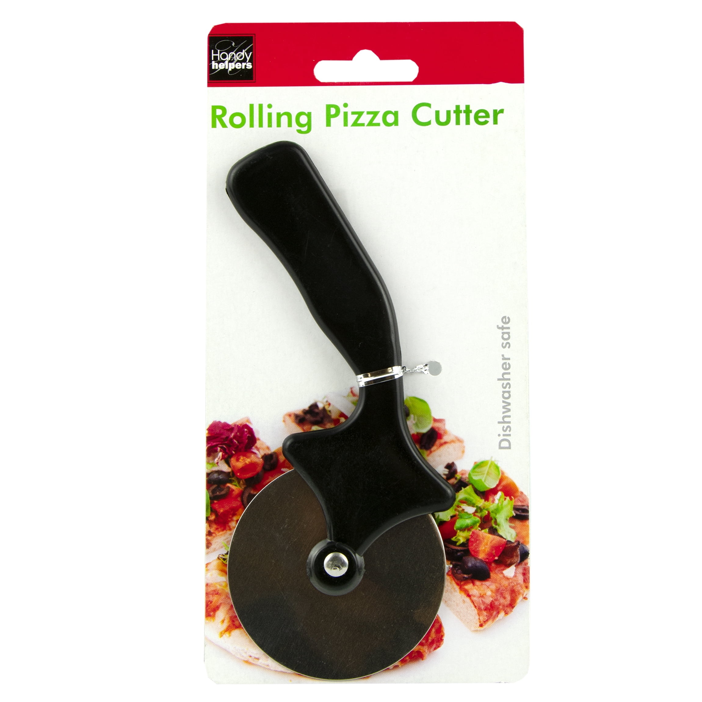 Handy Helpers 6.5" Stainless Steel Pizza Cutter - Walmart.com