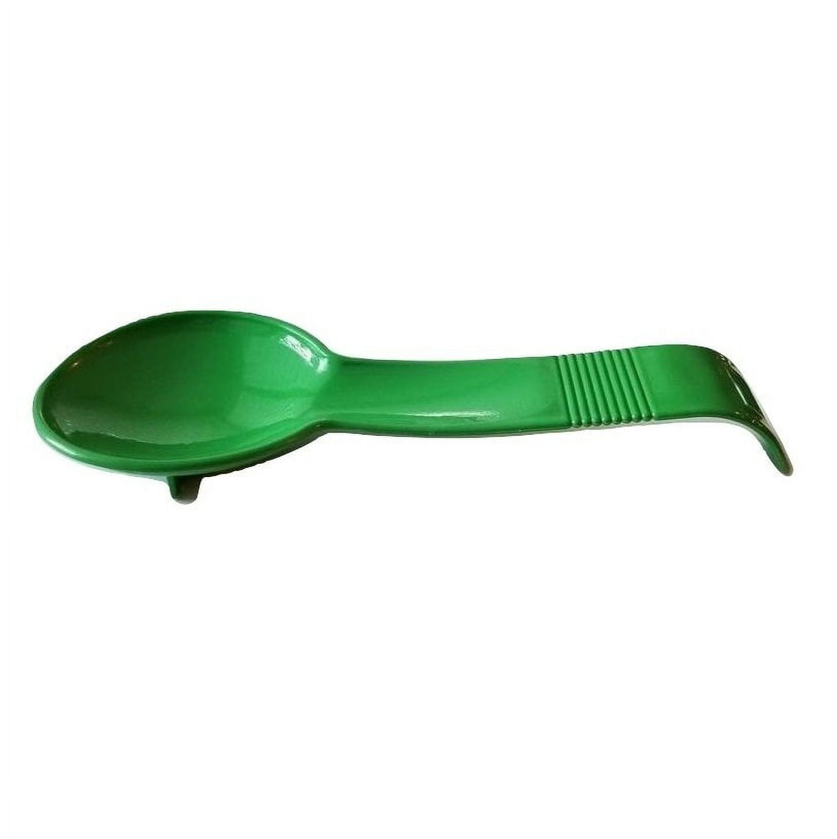 Handy Housewares 11" Durable Plastic Spoon Rest Kitchen Utensil Holder ...