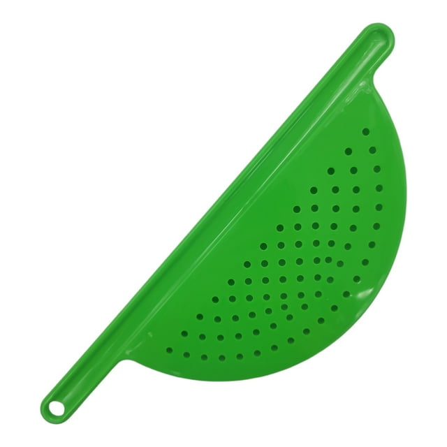 "Handy Housewares Durable Plastic Pot Drainer with Handle - Strains ...