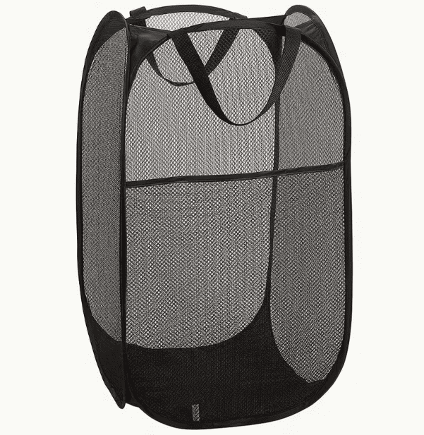 Handy Laundry Collapsible Mesh Pop up Hamper with Wide Opening and Side ...
