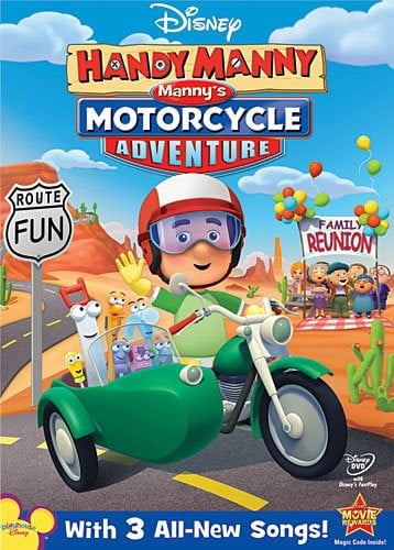 Walt Disney Video: Handy Manny's Motorcycle Adventure - Kids & Family ...