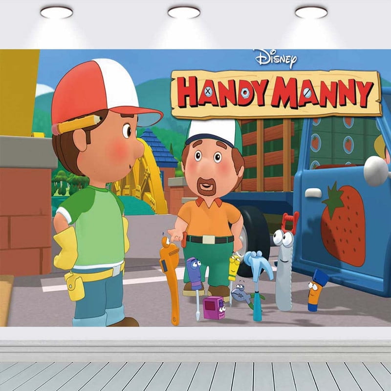 Handy Manny Party Supplies Taspestry Poster Banner Backdrop Background ...