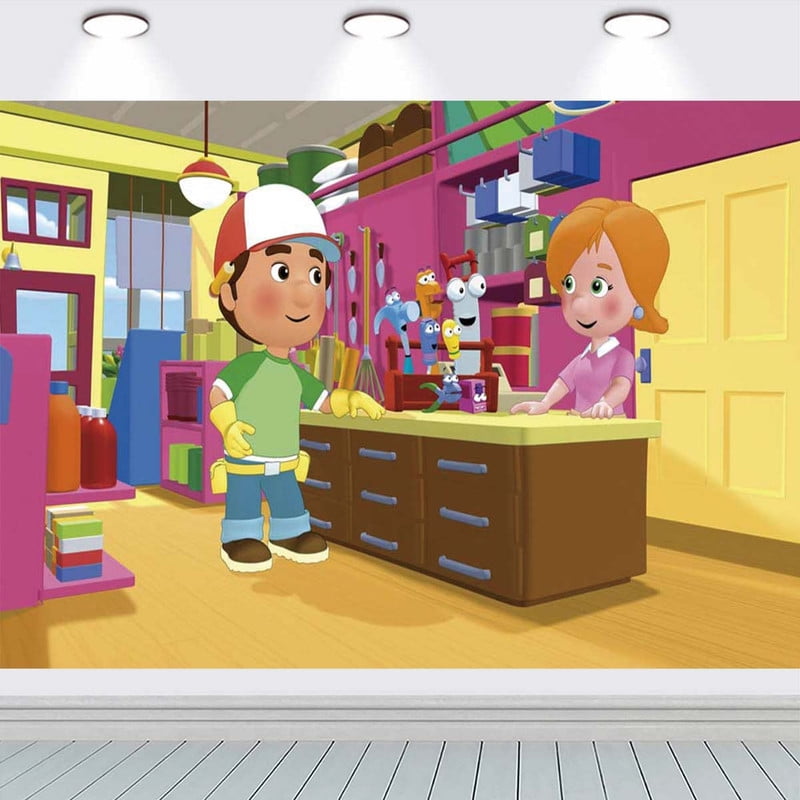 Handy Manny Taspestry Wall Decor Backdrop Banner Party Supplies Poster ...