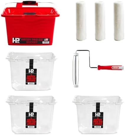 Handy Paint Products Handy Pro-Go Paint Kit - Includes Pro-Go Bucket, 9 ...